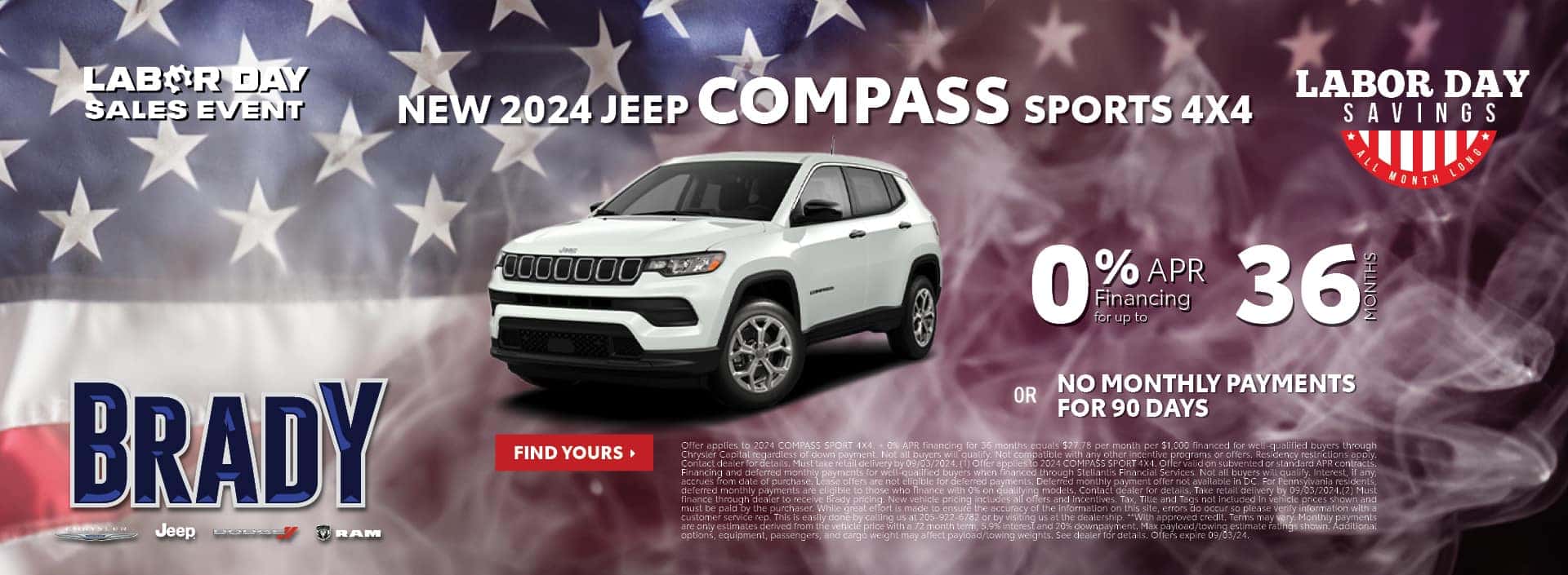 New Vehicle Specials | Brady Chrysler Dodge Jeep Ram