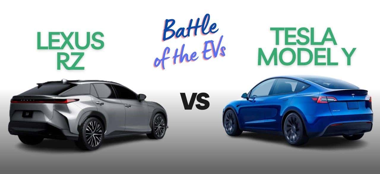 2023 Lexus RZ 450e vs. 2022 Tesla Model Y: A Comprehensive Comparison ...