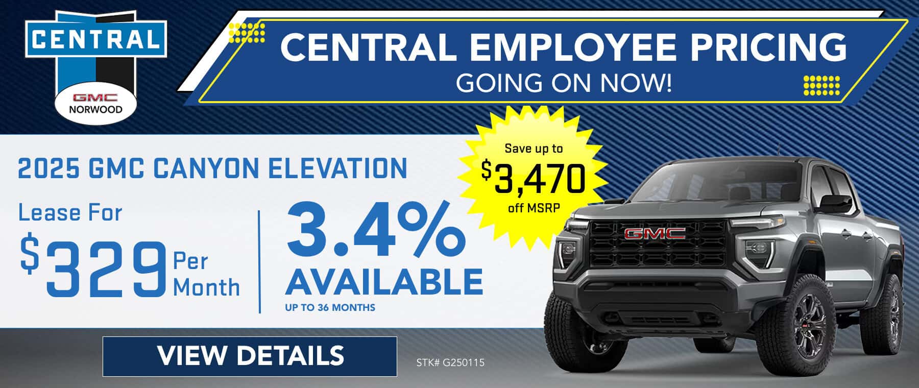 Central Is a Great GMC Dealer in Metro Boston