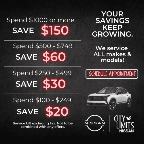 Nissan Service Specials in Austin | City Limits Nissan