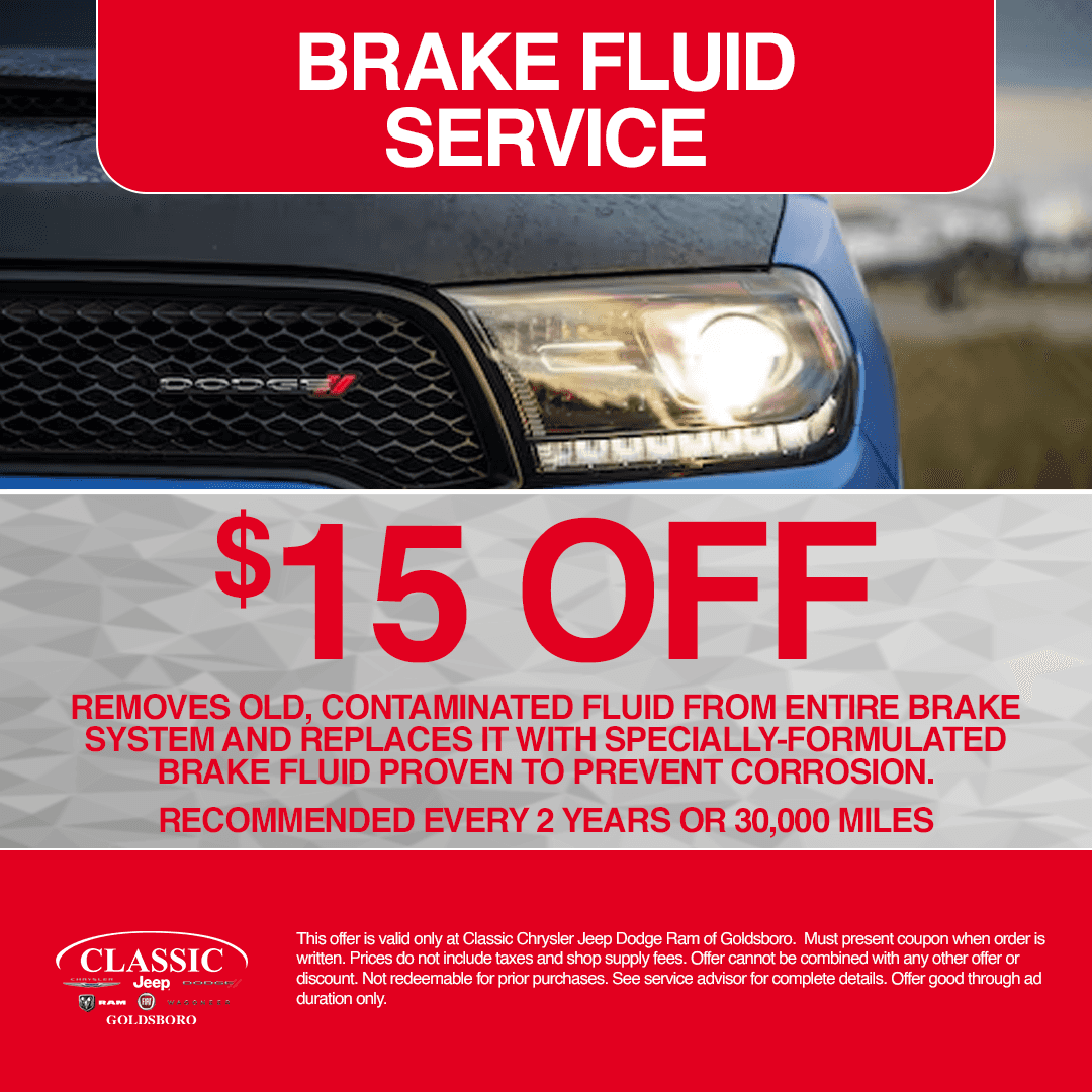 Service Coupons | Classic Chrysler Jeep Dodge Ram FIAT of Goldsboro