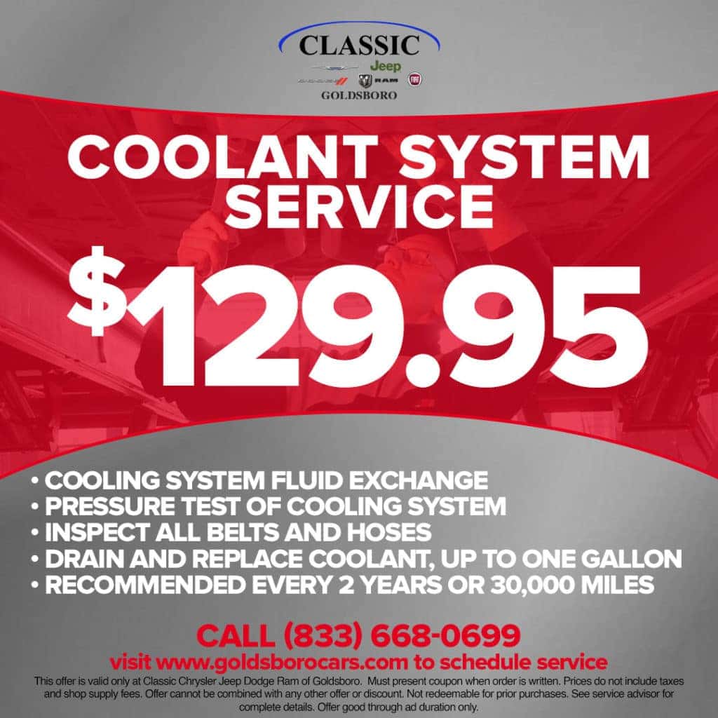 Service Coupons | Classic Chrysler Jeep Dodge Ram FIAT of Goldsboro