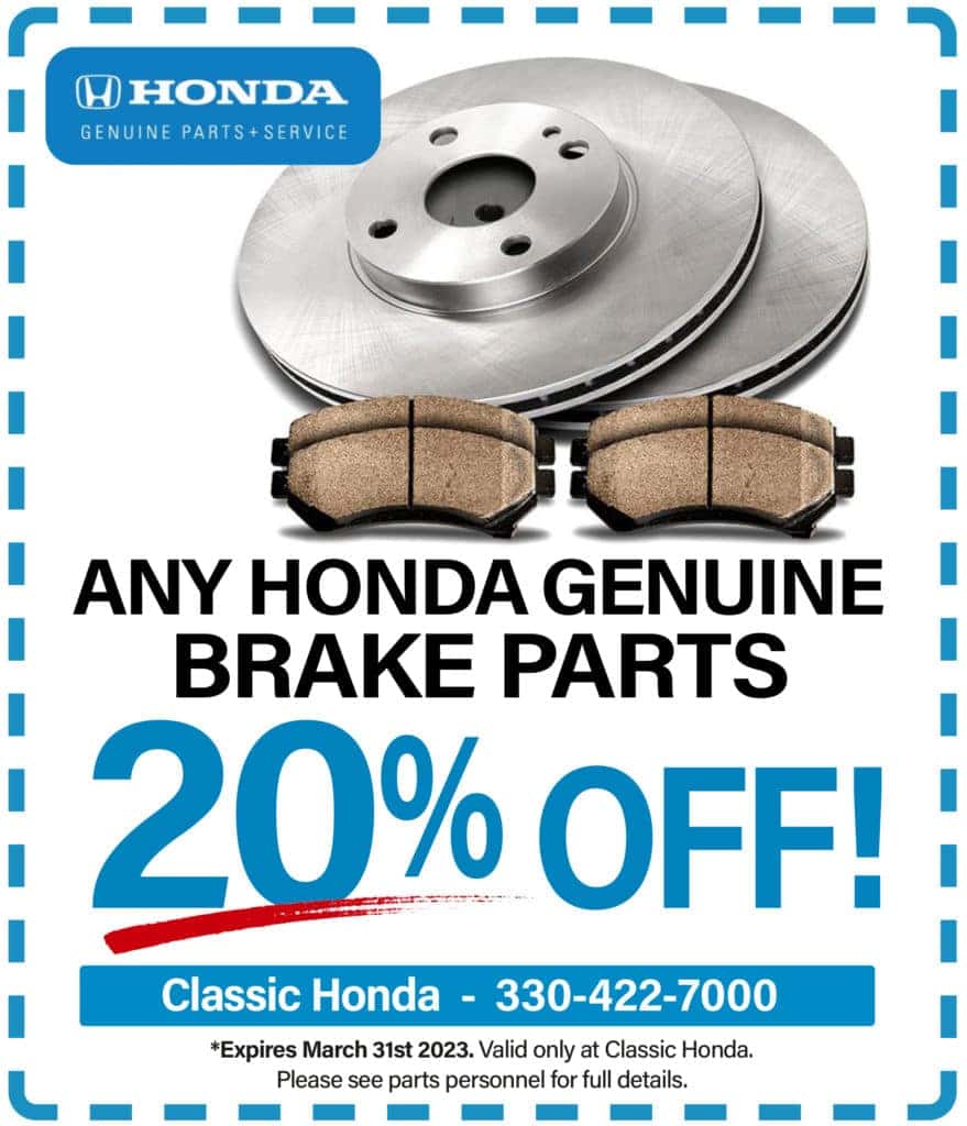 Honda Parts Specials Akron | Classic Honda