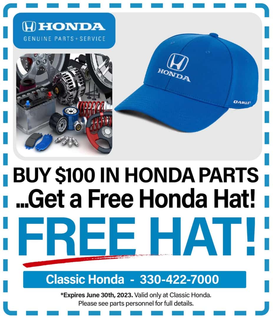 Honda Parts Specials Akron | Classic Honda