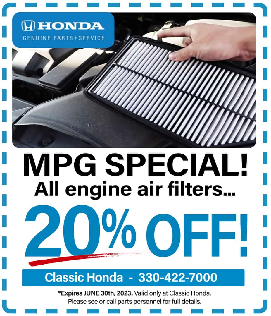 Honda Parts Specials Akron | Classic Honda