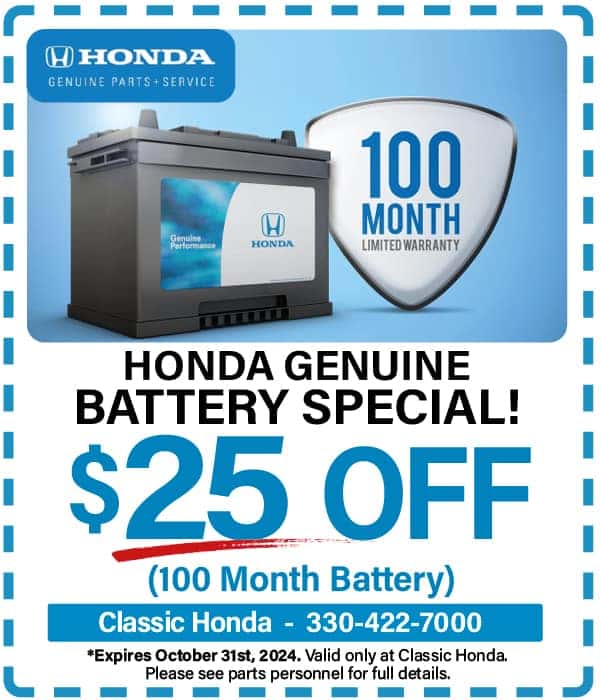 Honda Parts Specials Akron | Classic Honda