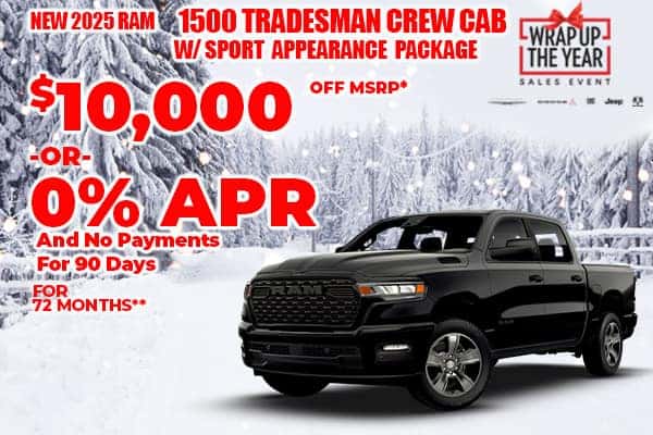Dodge, Chrysler, Jeep & RAM Manager Specials | Crown CDJR