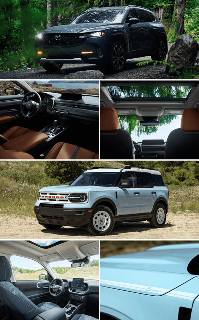 Mazda CX-50 Vs. Ford Bronco Sport | Greenway Mazda