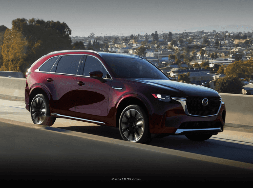 New 2024 Mazda CX-90 Vs. 2024 Lexus RX 350 SUV Comparison