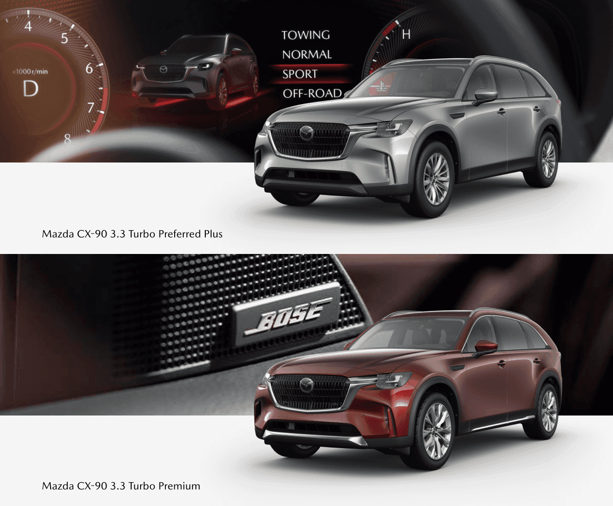 2024 Mazda CX-90 Trim Levels Comparison Guide | Greenway Mazda