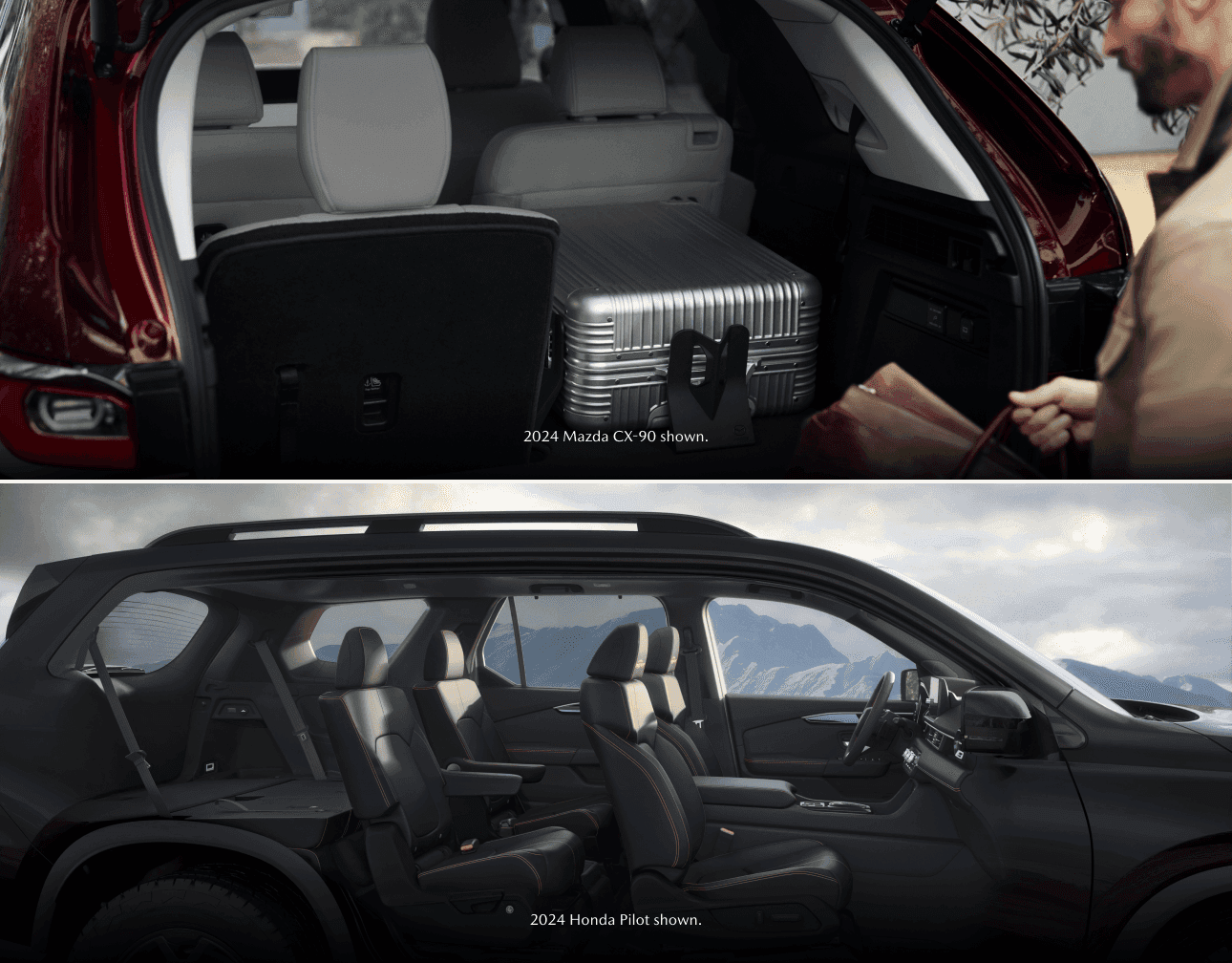 2025 Mazda CX-90 Vs. Honda Pilot Detailed Comparison