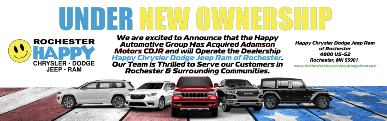 Hours & Directions | Happy Chrysler Dodge Jeep Ram of Rochester