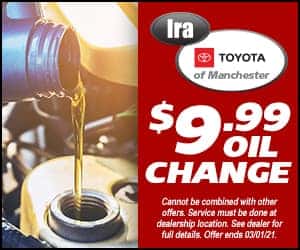 Schedule Oil Change Special | Ira Toyota of Manchester