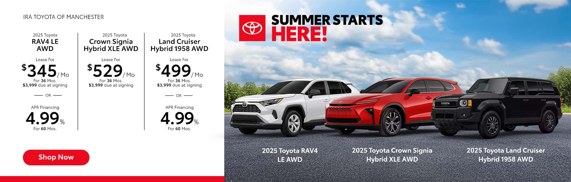 Ira Toyota of Manchester | Leading Toyota Dealer Near Amherst