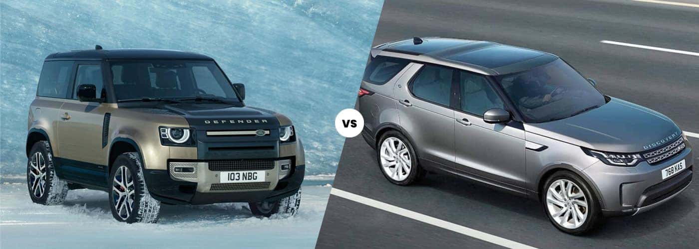 2022 Land Rover Defender vs. Discovery | Land Rover San Diego
