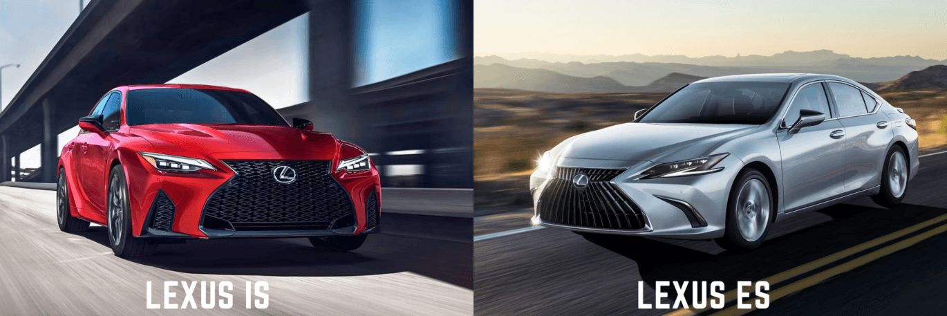 Find the Ultimate Luxury Sedan: Lexus IS vs Lexus ES | Lexus of ...