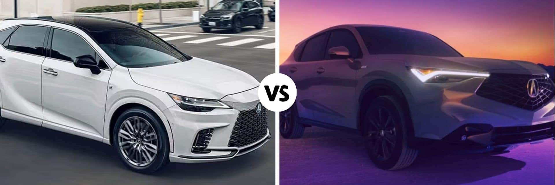 2025 Lexus RX vs 2025 Acura ADX: Luxury SUV Showdown | Lexus of ...