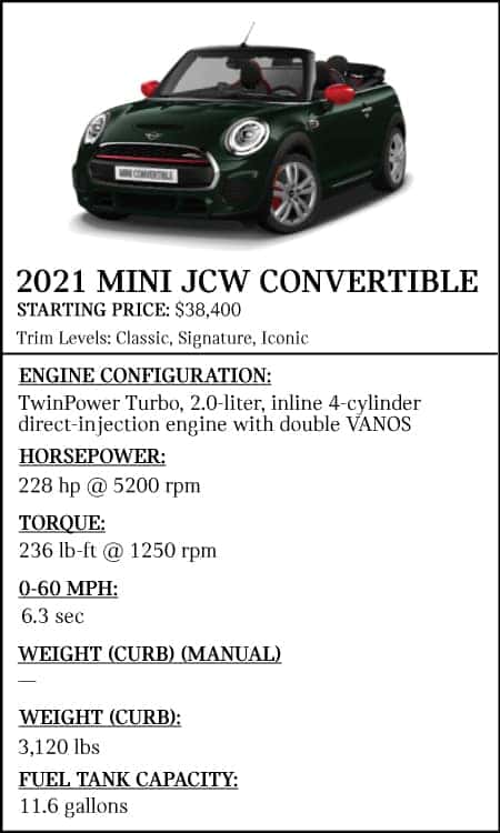 MINI Model Comparison | Patrick MINI