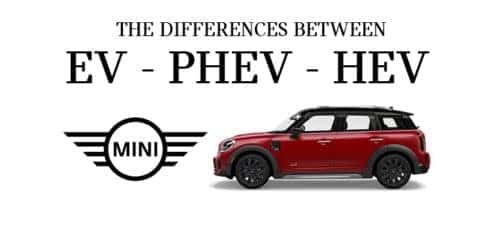 The Differences Between EV, PHEV, and HEV | Patrick MINI