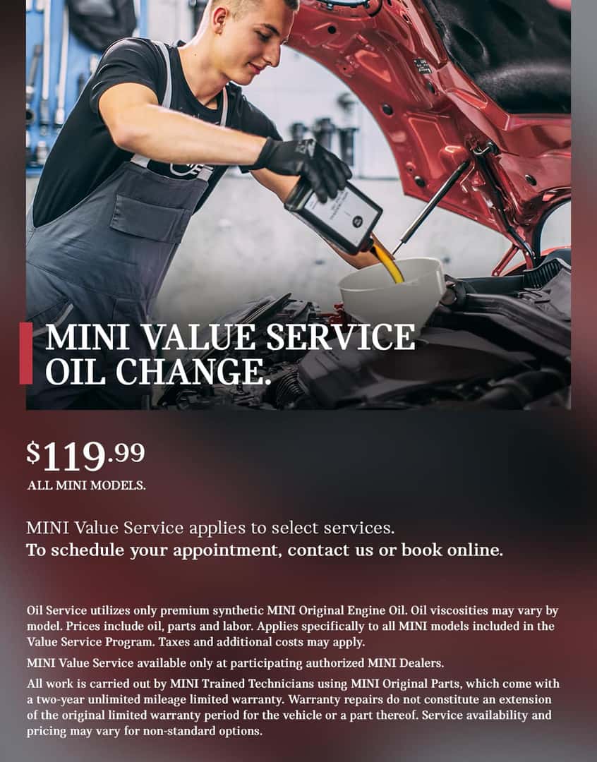 MINI Service Specials in Schaumburg, IL | Patrick MINI