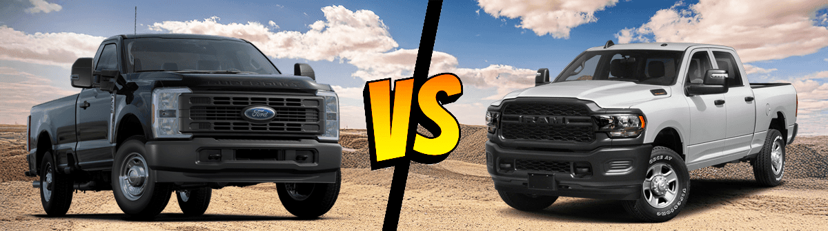 The 2024 Ford F-350 XL vs. the 2024 Ram 3500 Tradesman: A Heavy-Duty ...