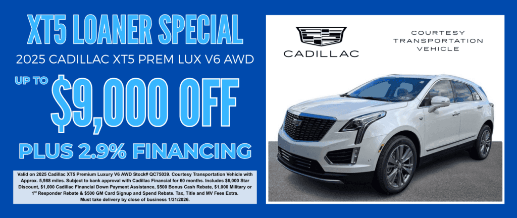 Cadillac Lease Deals & Finance Specials | Star Cadillac
