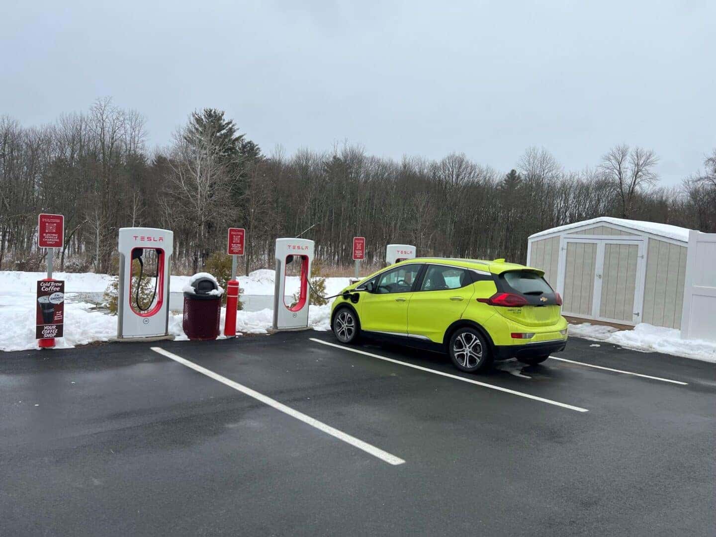 Charging Your Chevrolet Electric Vehicle at a Tesla Supercharger Station