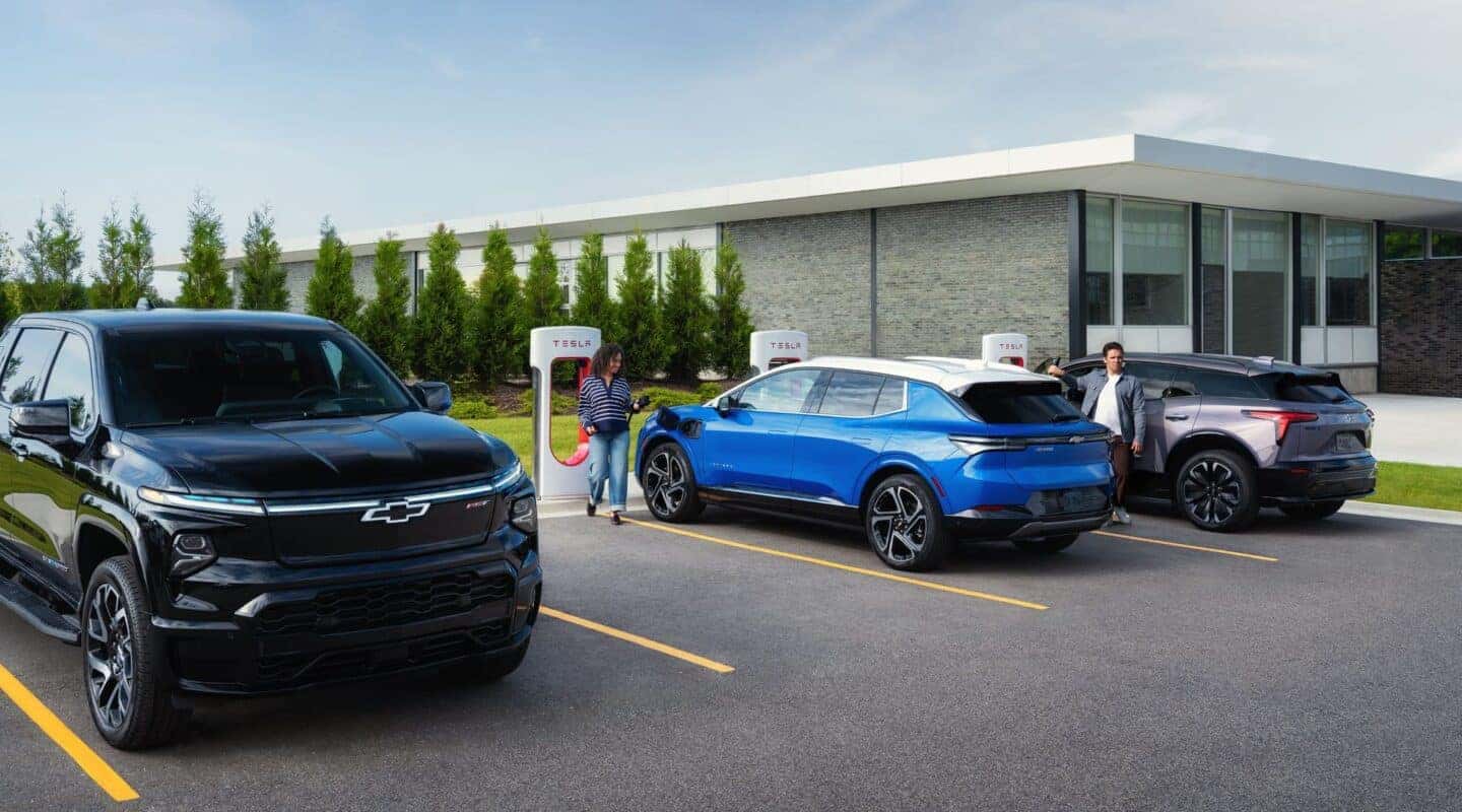 Charging Your Chevrolet Electric Vehicle at a Tesla Supercharger Station